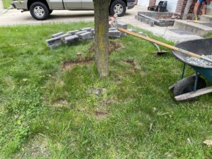 Front yard landscaping ideas with rocks and mulch