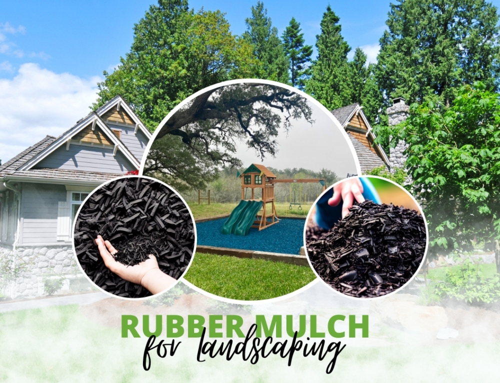 Front yard landscaping ideas with rocks and mulch