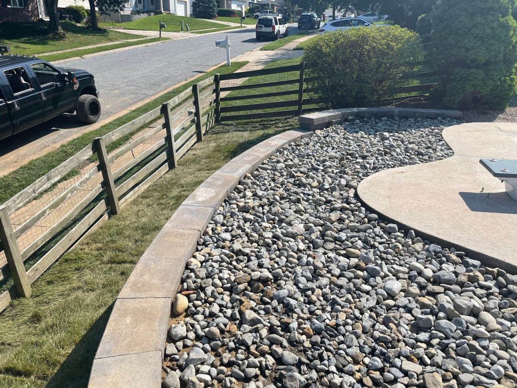 How To Keep Landscaping Rocks in place?